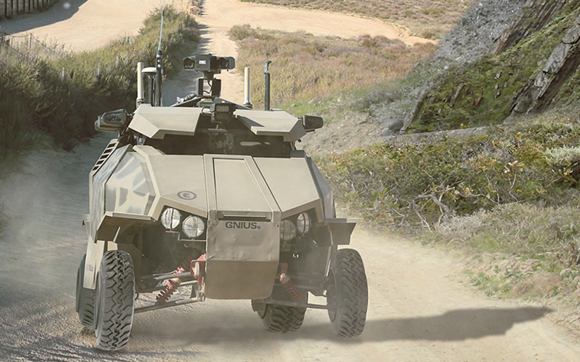 Border patrol robot: ELTA's Guardium protection | IAI | ELTA Systems