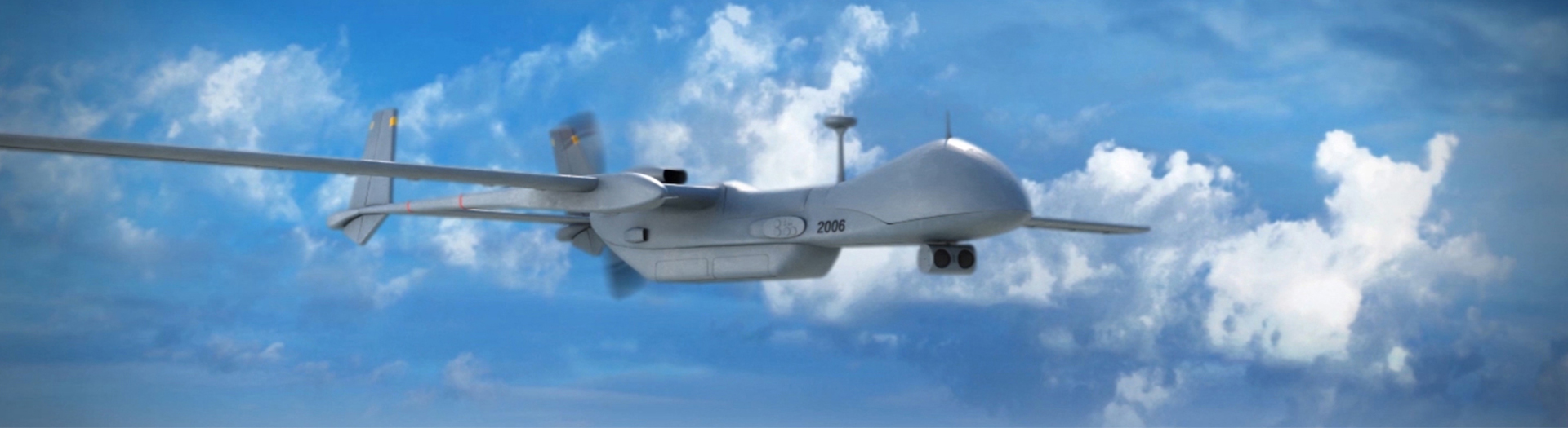 MALE UAV: the Heron TP is a multi role, advanced, long range UAS