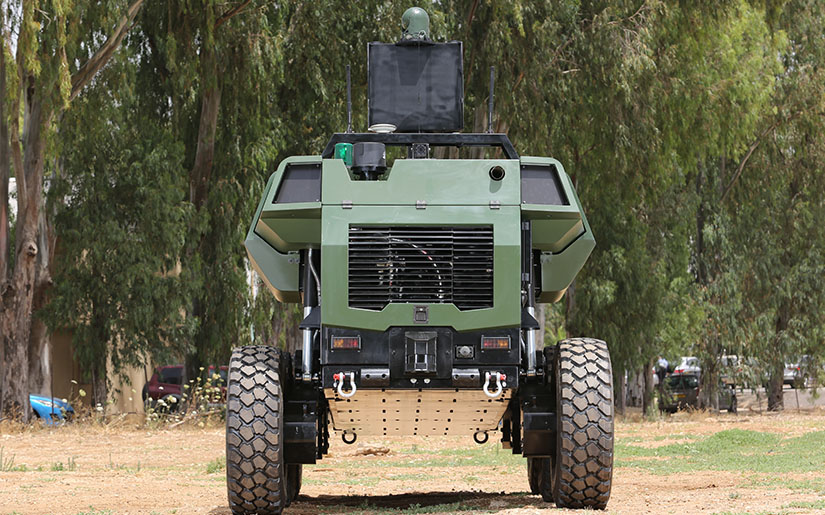 Autonomous Combat System - IAI and ELTA's RoBattle Robotic Solutions