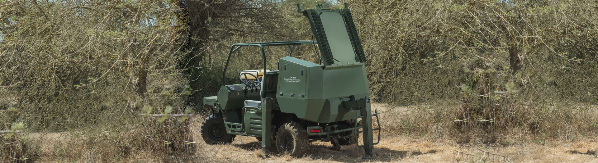 C-RAM Radar Air Defense ELM-2138M Green Rock - ELTA Systems by IAI