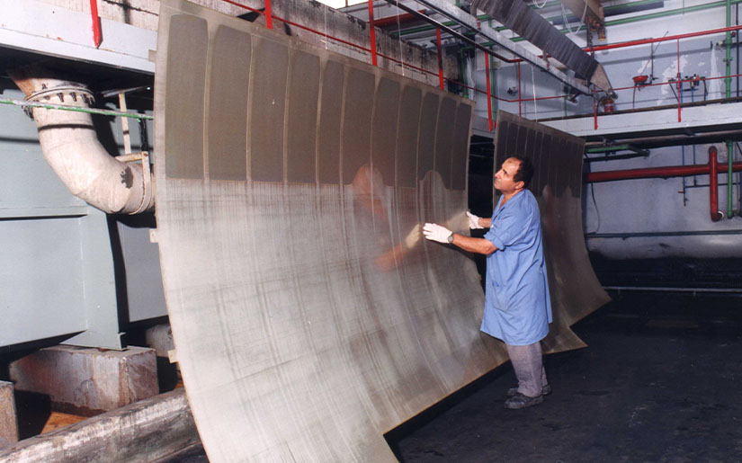 Aerospace sheet metal forming ready for assembly parts