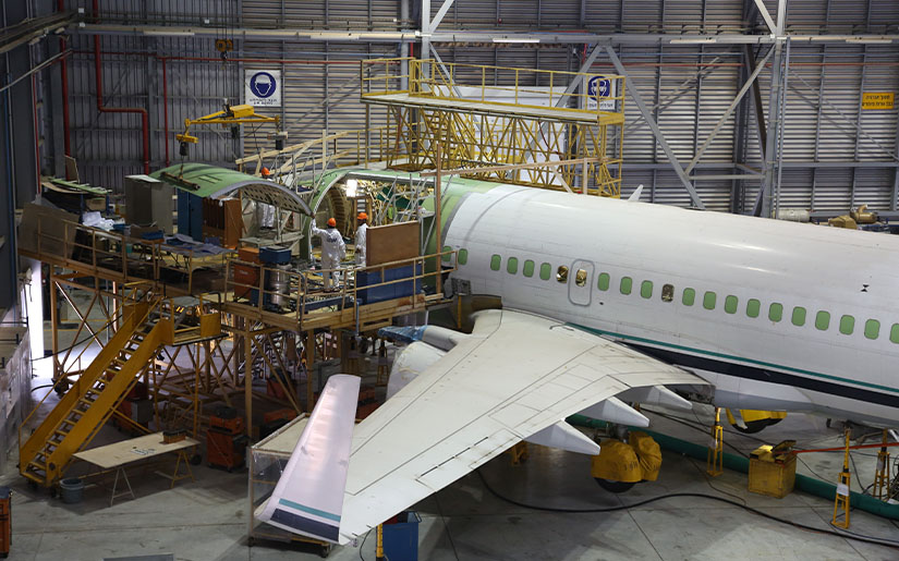 B737-700BDSF IAI's Aviation Group Passenger to Cargo