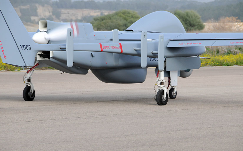 SATCOM aircraft : Heron - Strategic & Tactical Missions MALE UAS