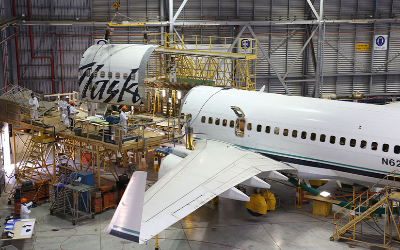 B737-700BDSF IAI's Aviation Group Passenger to Cargo