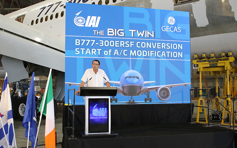 IAI converts Boeing 777 from passenger to freighter aircraft