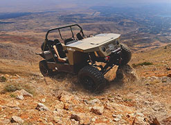 Tactical Utility Vehicle | Rugged Zibar for Tough Terrains