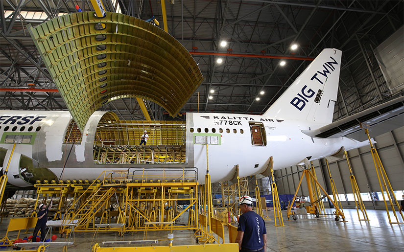 A Significant Milestone in Converting the First B777-300ER Aircraft ...
