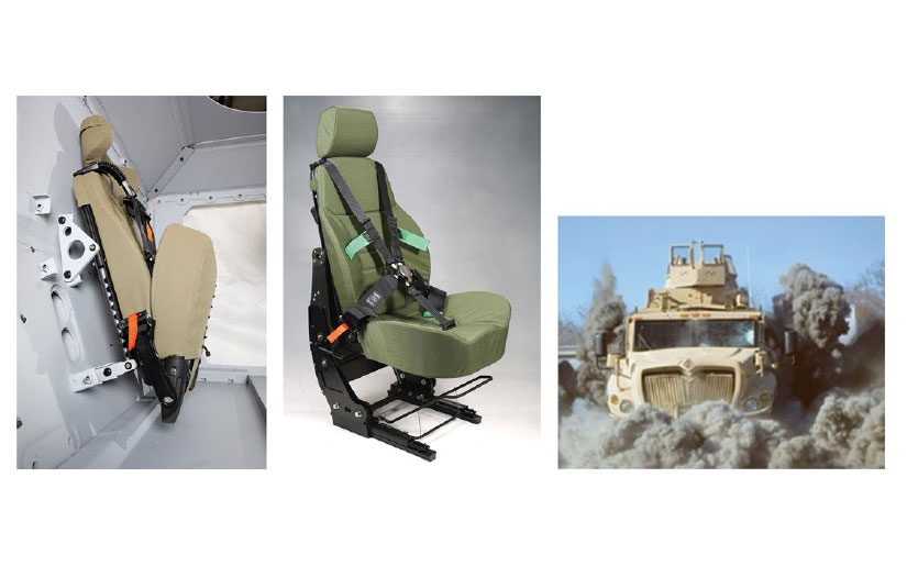 Mine Blast Resistant Seats: Crashworthy Seats