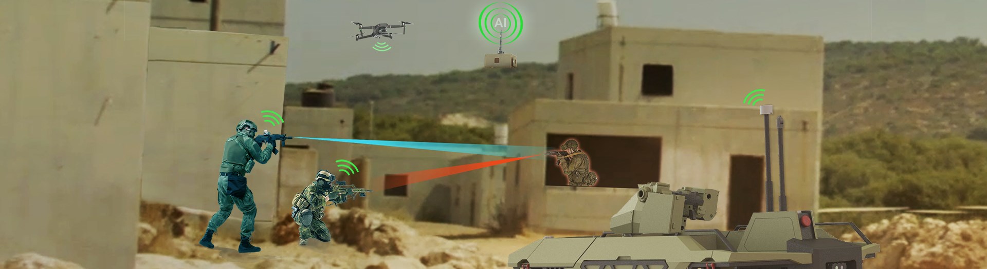 Combat Simulation | Advanced AI LVC Training for Military Readiness