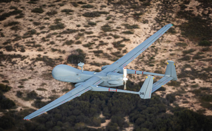 MALE UAS : Heron - High-Resolution Intelligence Gathering