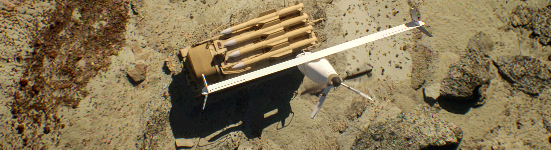 Loitering Munition Drone | Mini Harop - loitering munition system | IAI