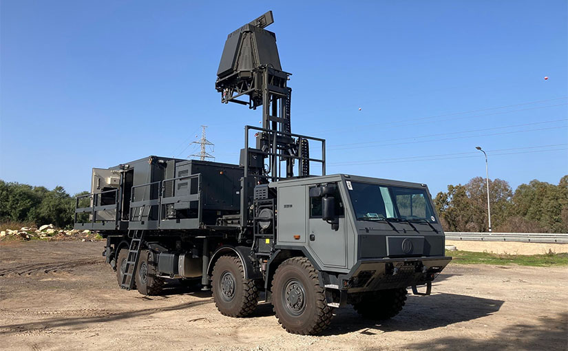 C-RAM Radar Air Defense ELM-2138M Green Rock - ELTA Systems by IAI
