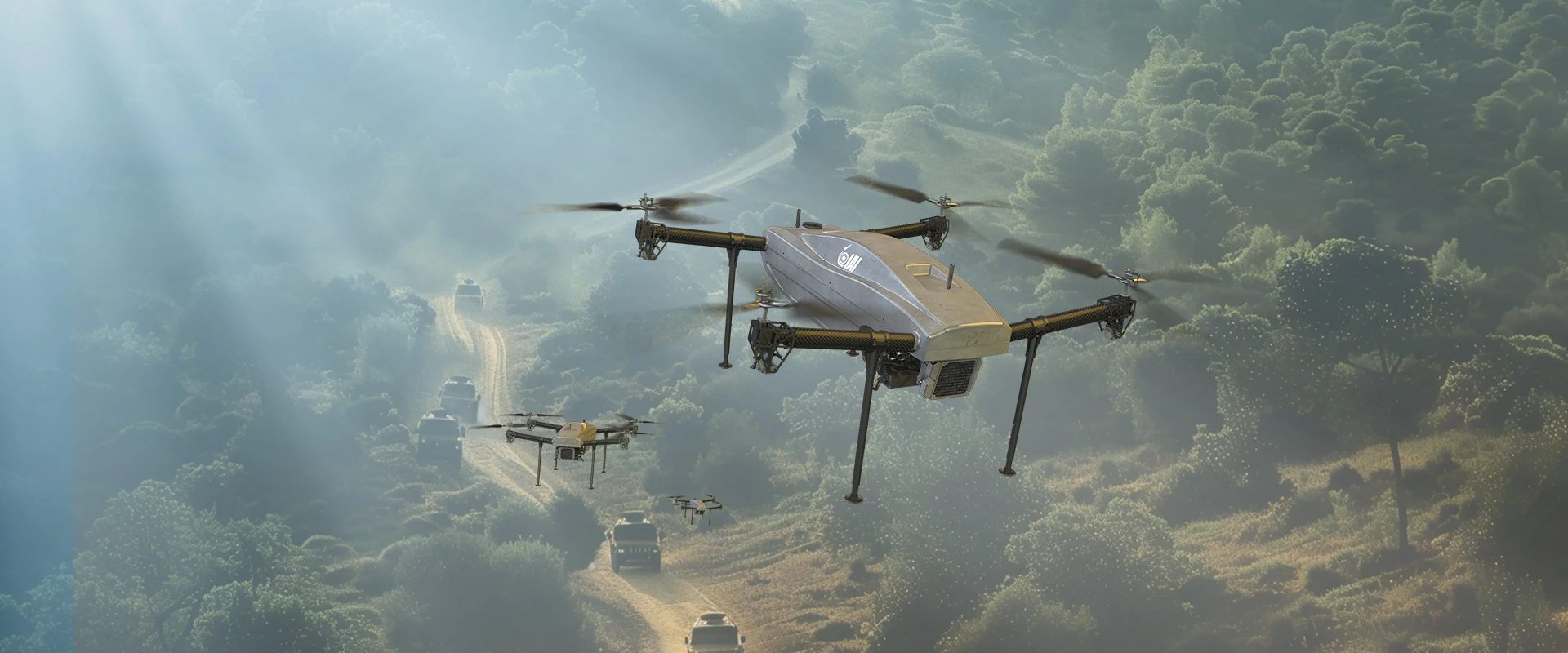 Quadcopter : Long Endurace UAV for Multi Mission Field Operations