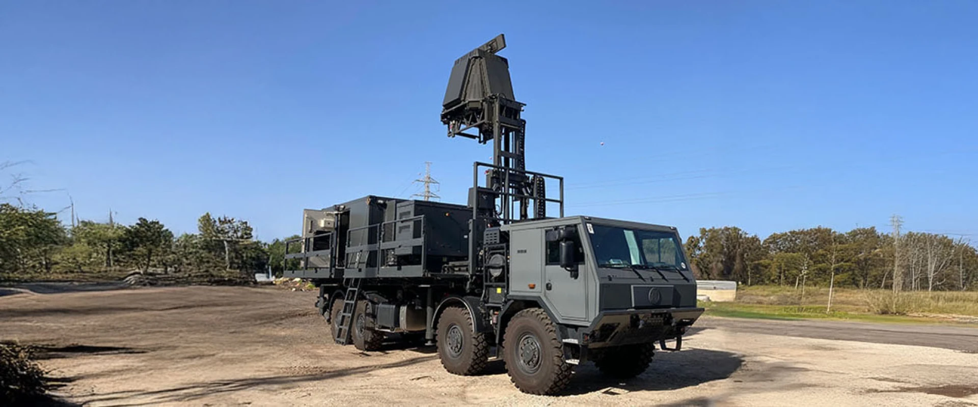 C-RAM Radar Air defence ELM-2138M Green Rock - ELTA Systems by IAI