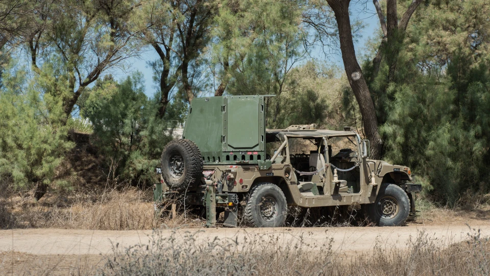 C-RAM Radar Air defence ELM-2138M Green Rock - ELTA Systems by IAI