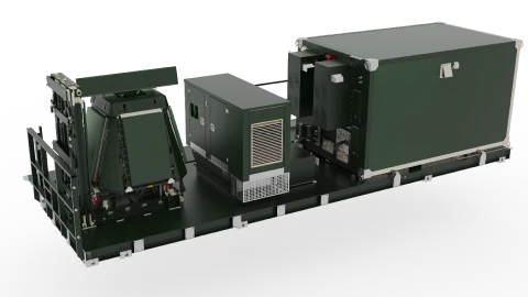 C-RAM Radar Air defence ELM-2138M Green Rock - ELTA Systems by IAI